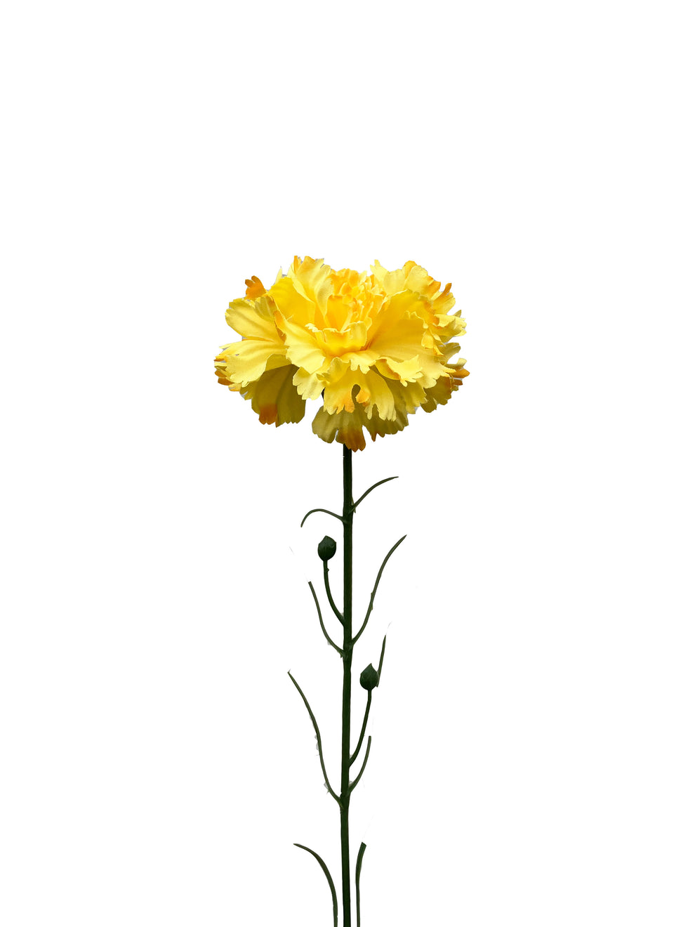 Artificial Carnation- Yellow – Wild Blooms